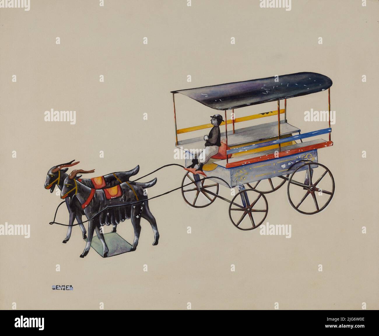 Goat cart hi-res stock photography and images - Alamy