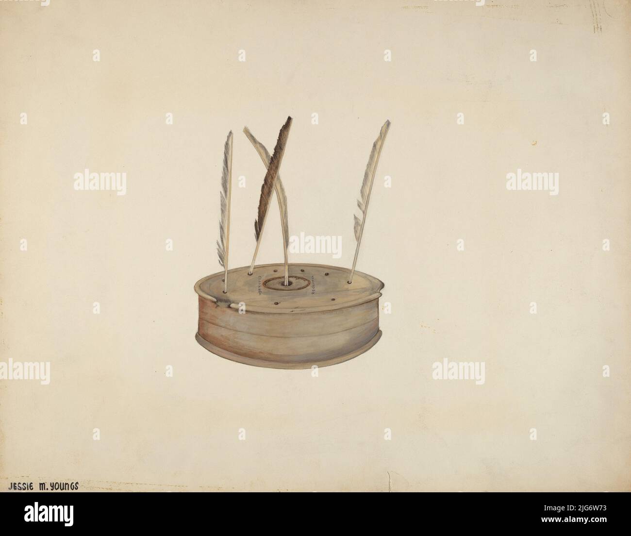 Inkwell, c. 1940 Stock Photo - Alamy