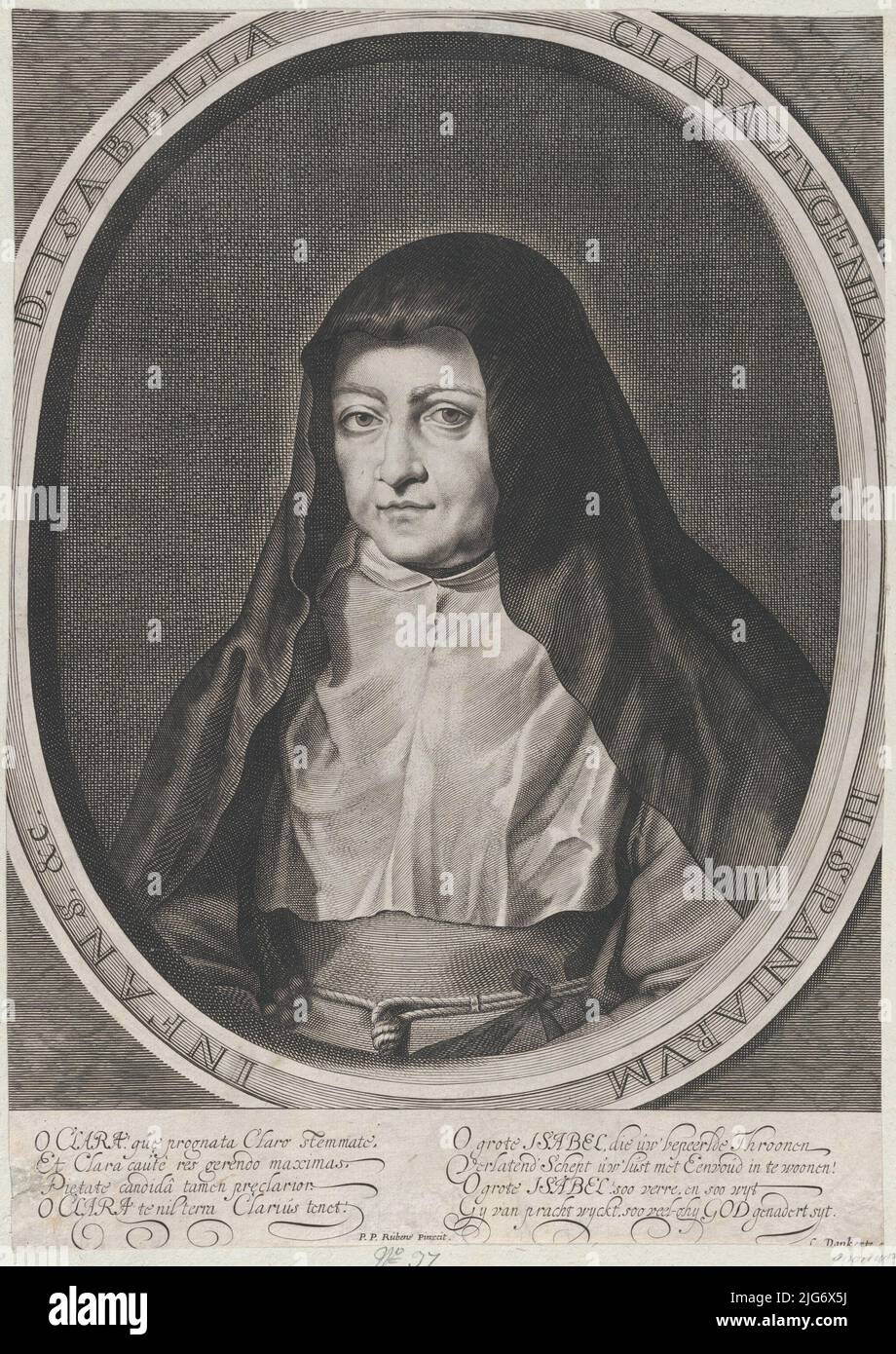 Portrait of Archduchess Isabella Clara Eugenia, Spanish Regent of the ...