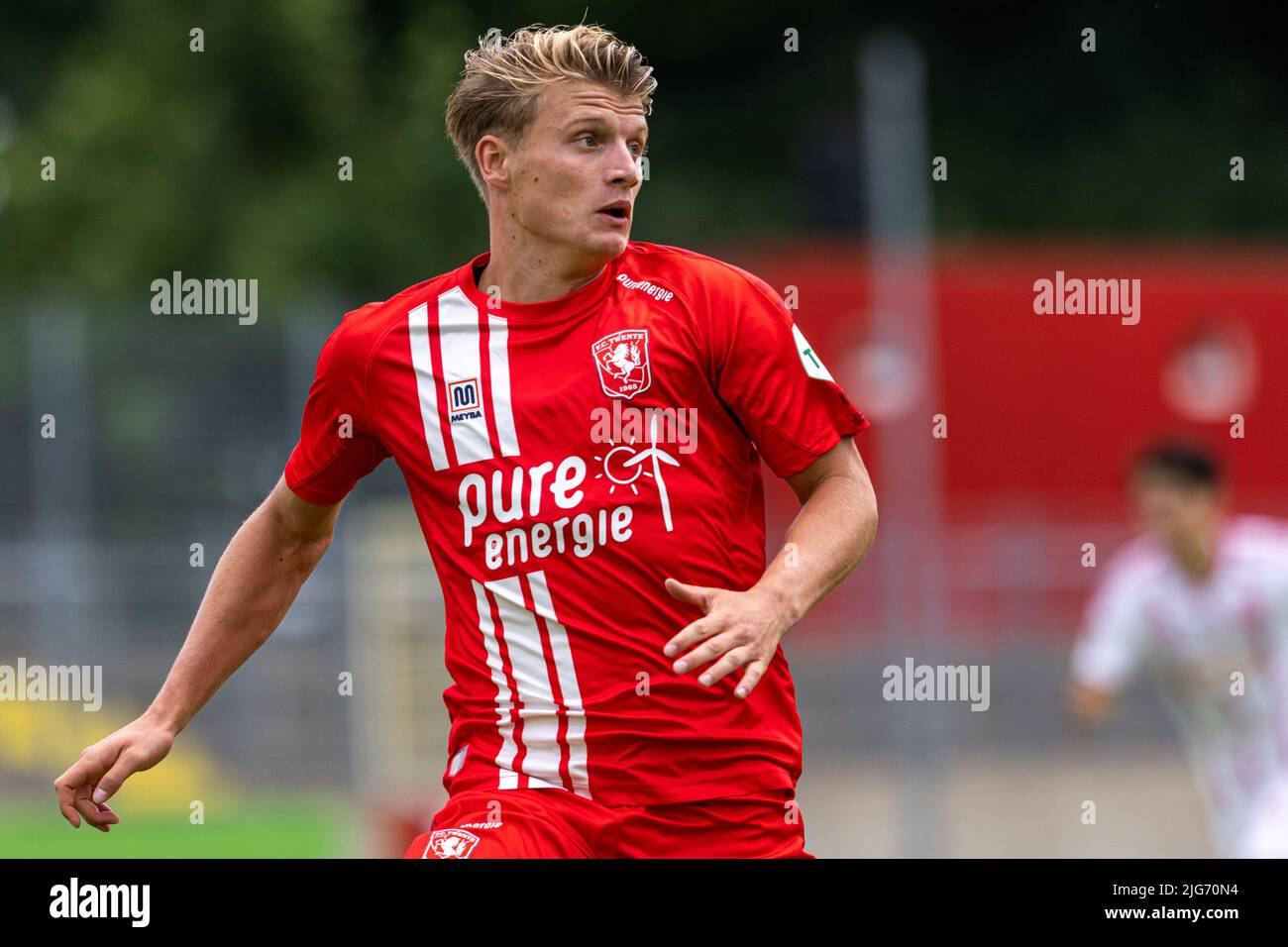 DUSSELDORF, GERMANY - JULY 8: Sem Steijn of FC Twente during the ...