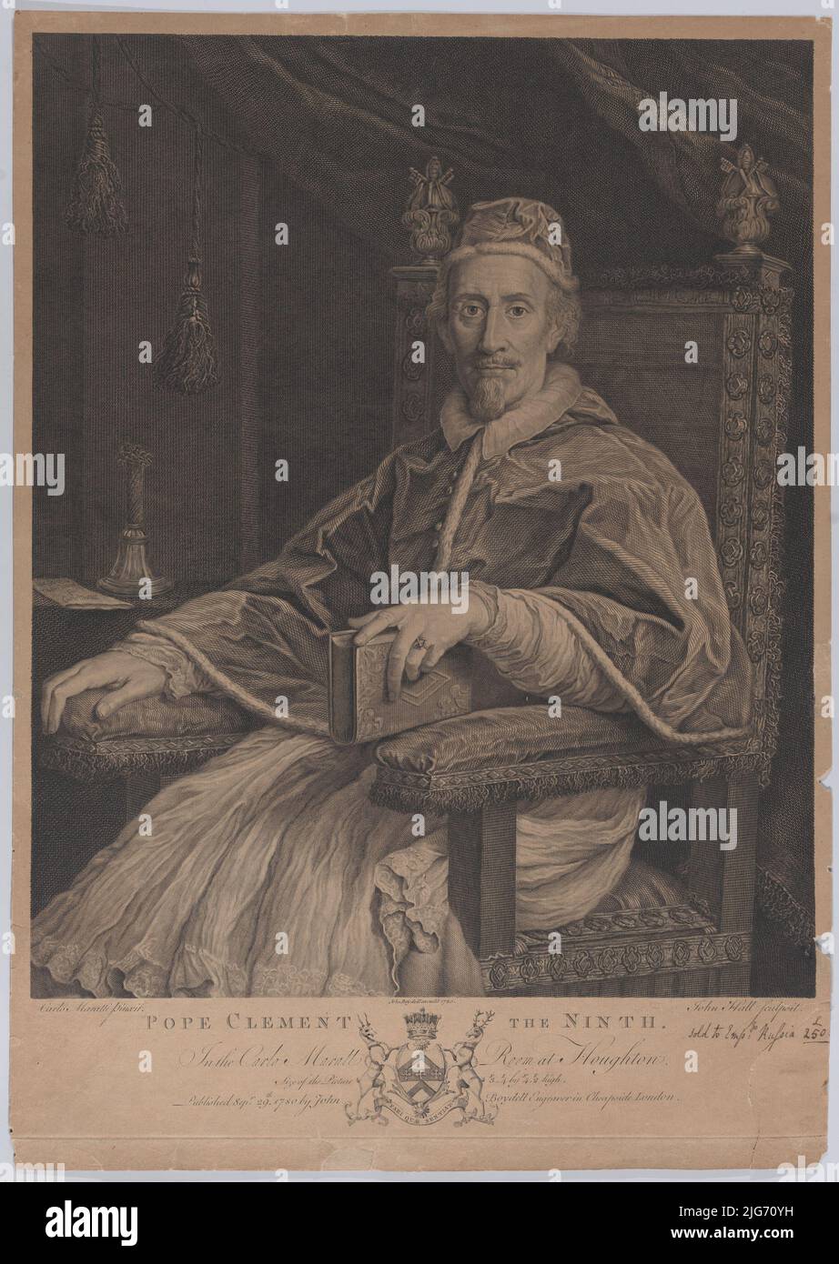 Pope clement ix hi-res stock photography and images - Alamy