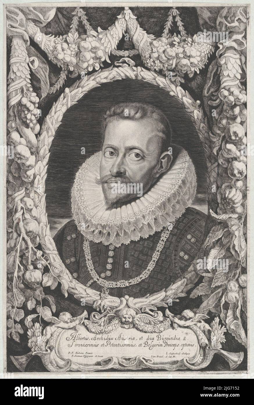 Portrait of Albert VII, Archduke of Austria, ca. 1650 Stock Photo - Alamy