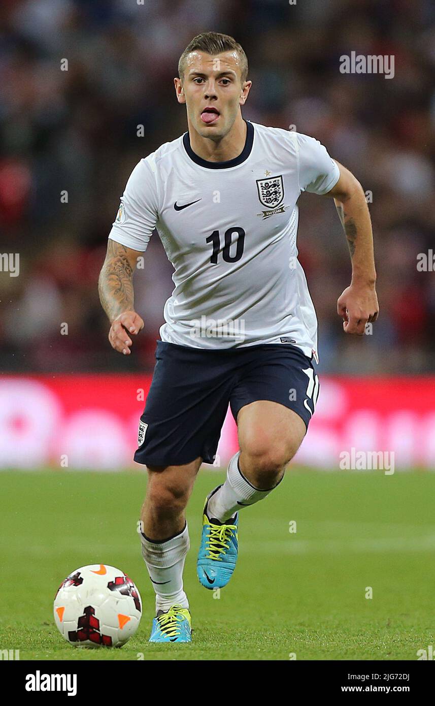 File photo dated 06-09-2013 of England's Jack Wilshere. Former Arsenal ...
