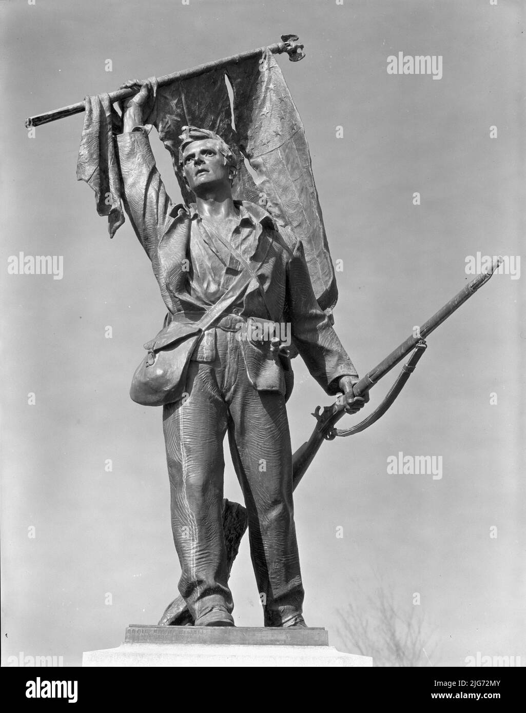 Rhode island regiment flag hi-res stock photography and images - Alamy