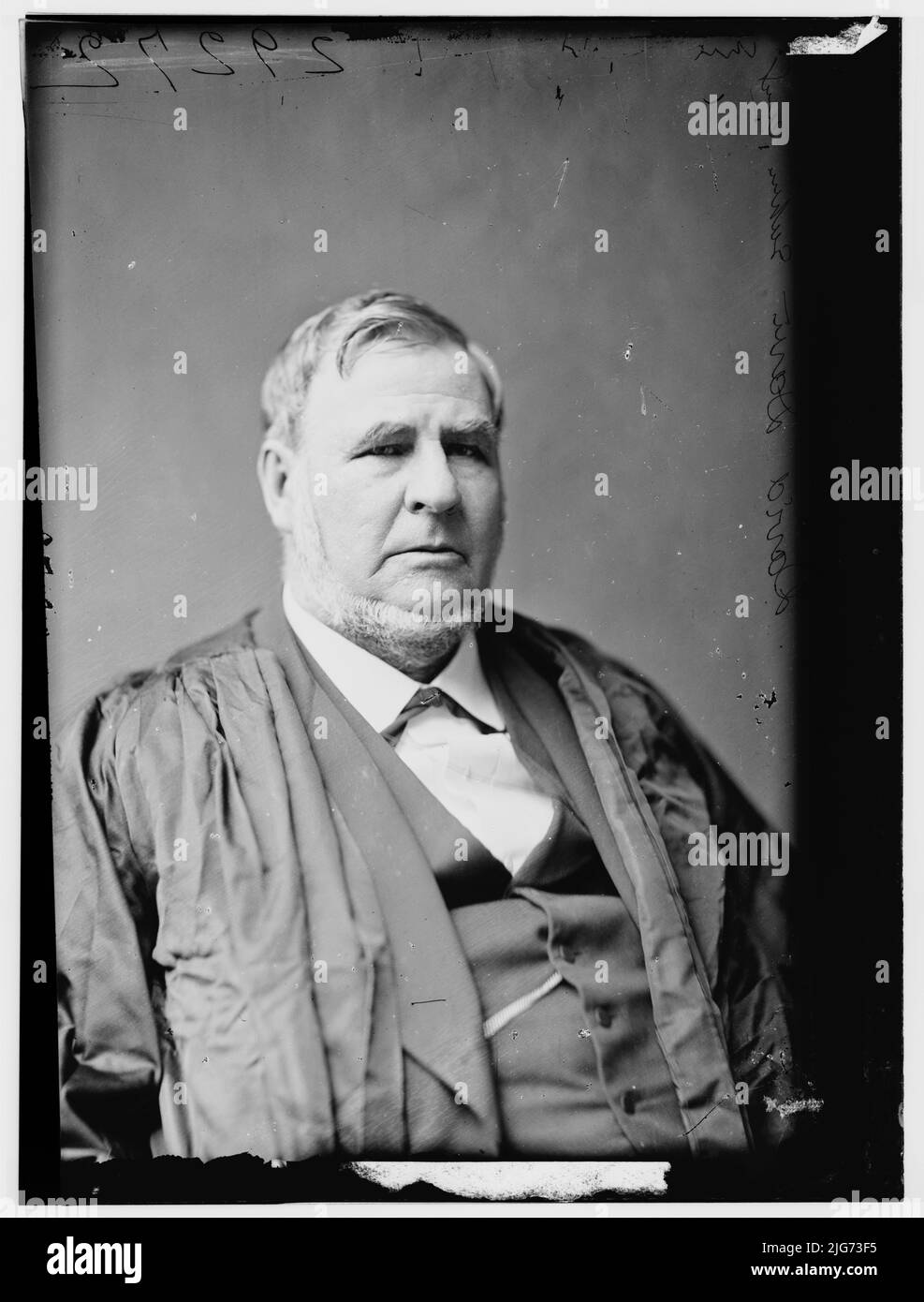 Judge David Davis, U.S. Supreme Court, between 1870 and 1880 Stock ...