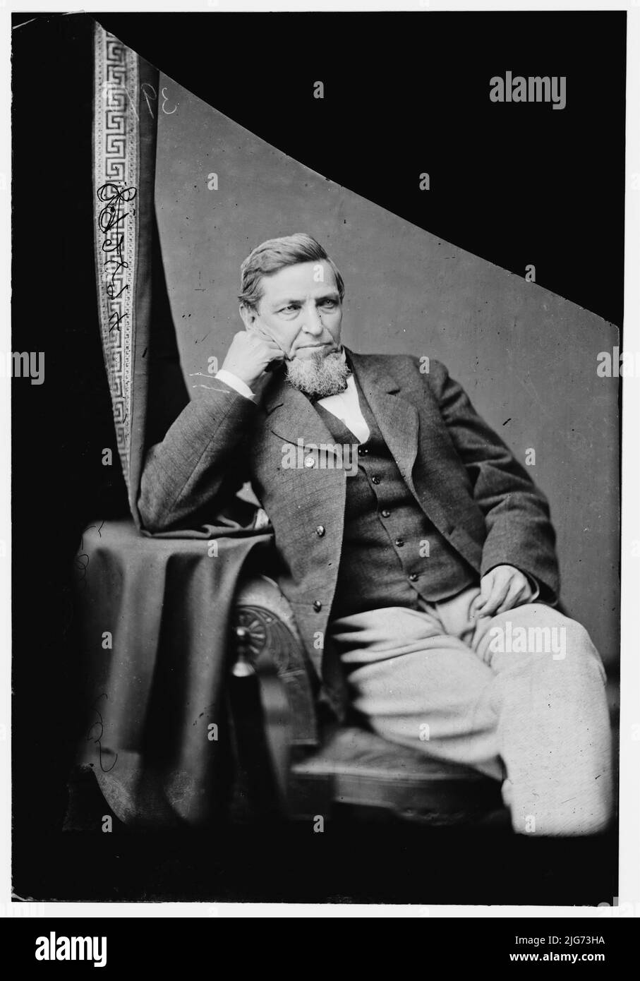 Hamilton, Hon. Morgan C. of Texas, between 1870 and 1880. [Businessman ...