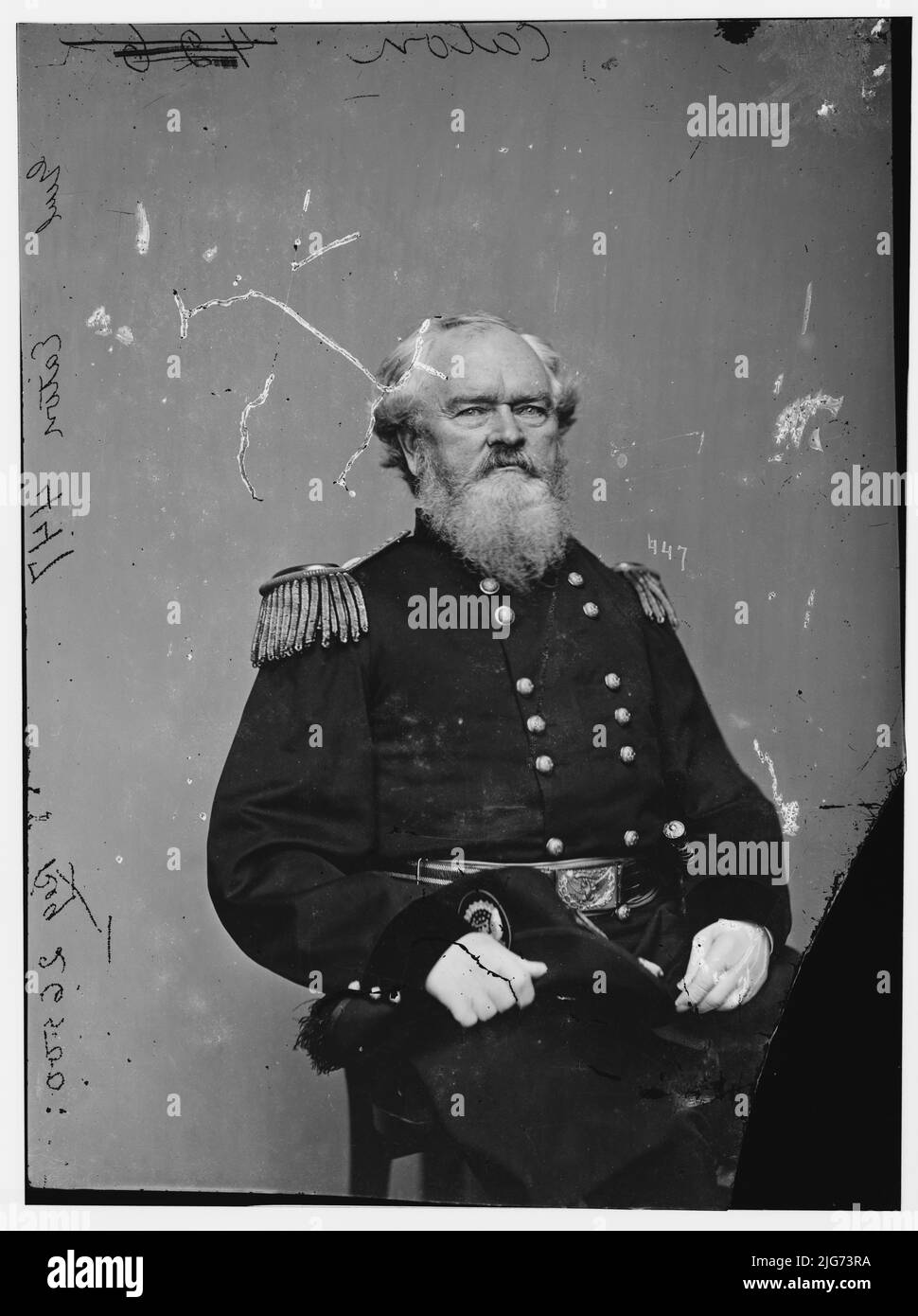 Bearded commander in military uniform hi-res stock photography and ...