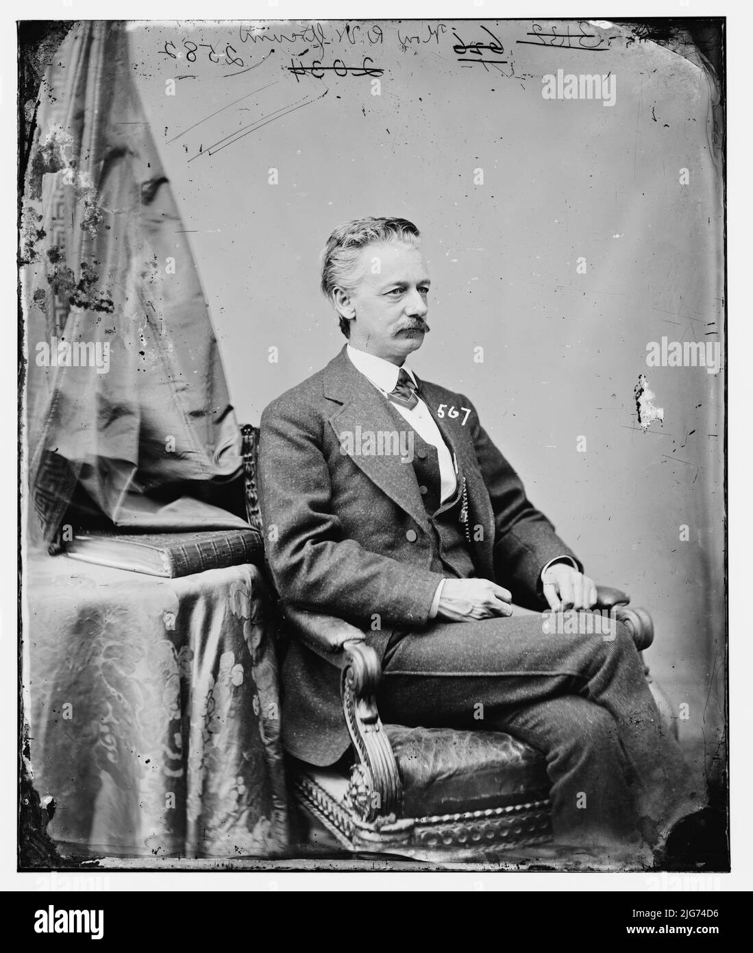Hon. Henry Warner Slocum of N.Y., between 1860 and 1875. [Politician ...