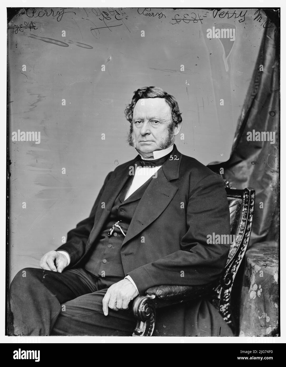 Hon. Perry, between 1860 and 1875 Stock Photo - Alamy