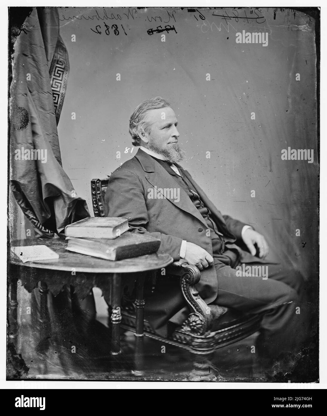 Hon. William B. Washburn of Mass., between 1860 and 1875. [Businessman ...