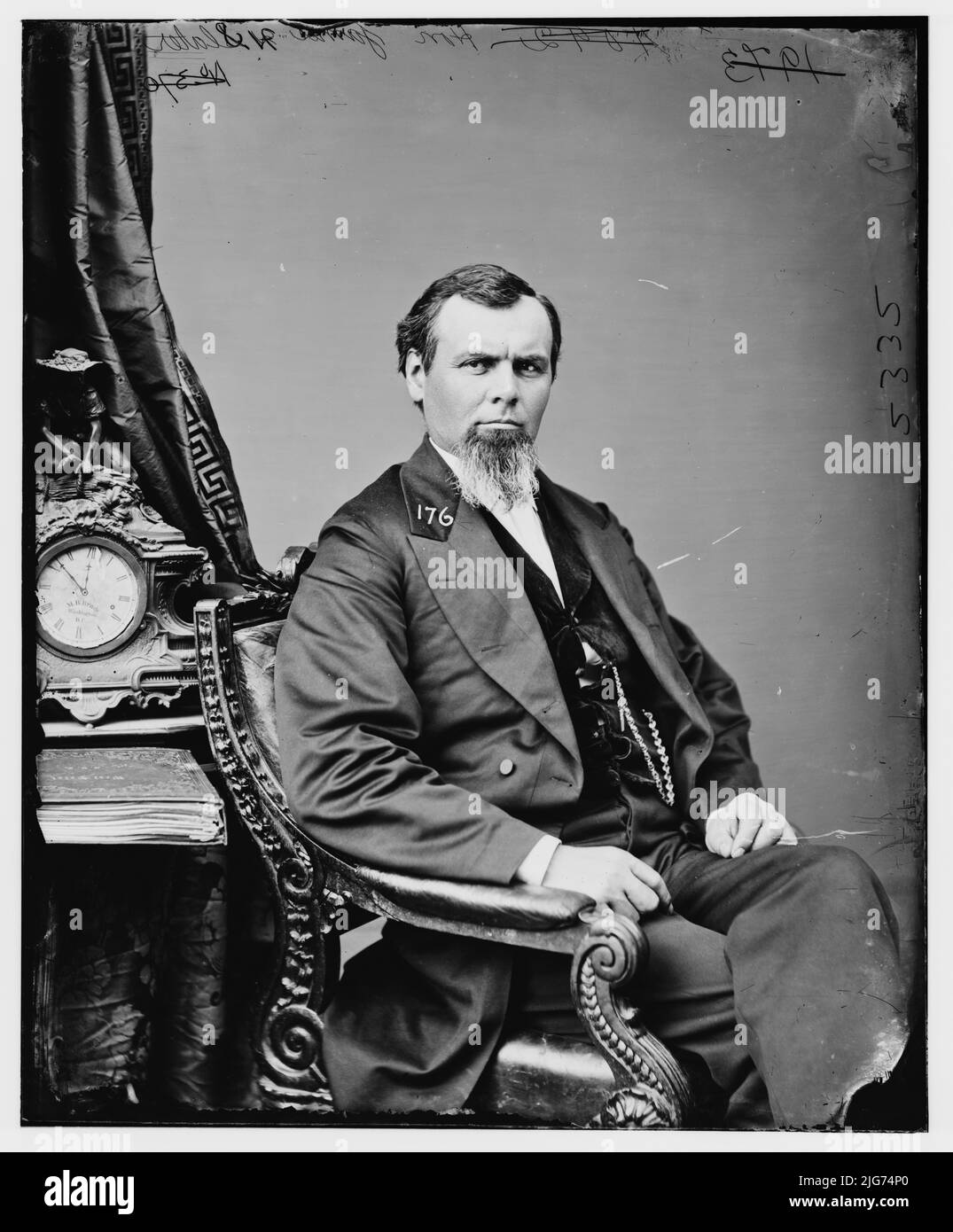 Hon. James Harvey Slater of Oregon, between 1860 and 1875. [Politician ...