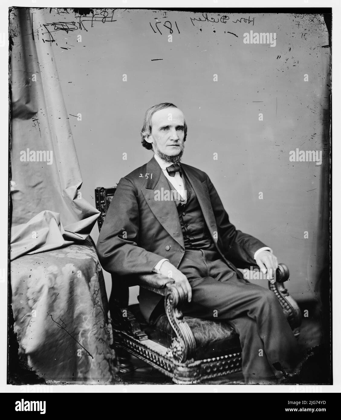 Hon. Oliver James Dickey of PA., between 1860 and 1875 Stock Photo - Alamy