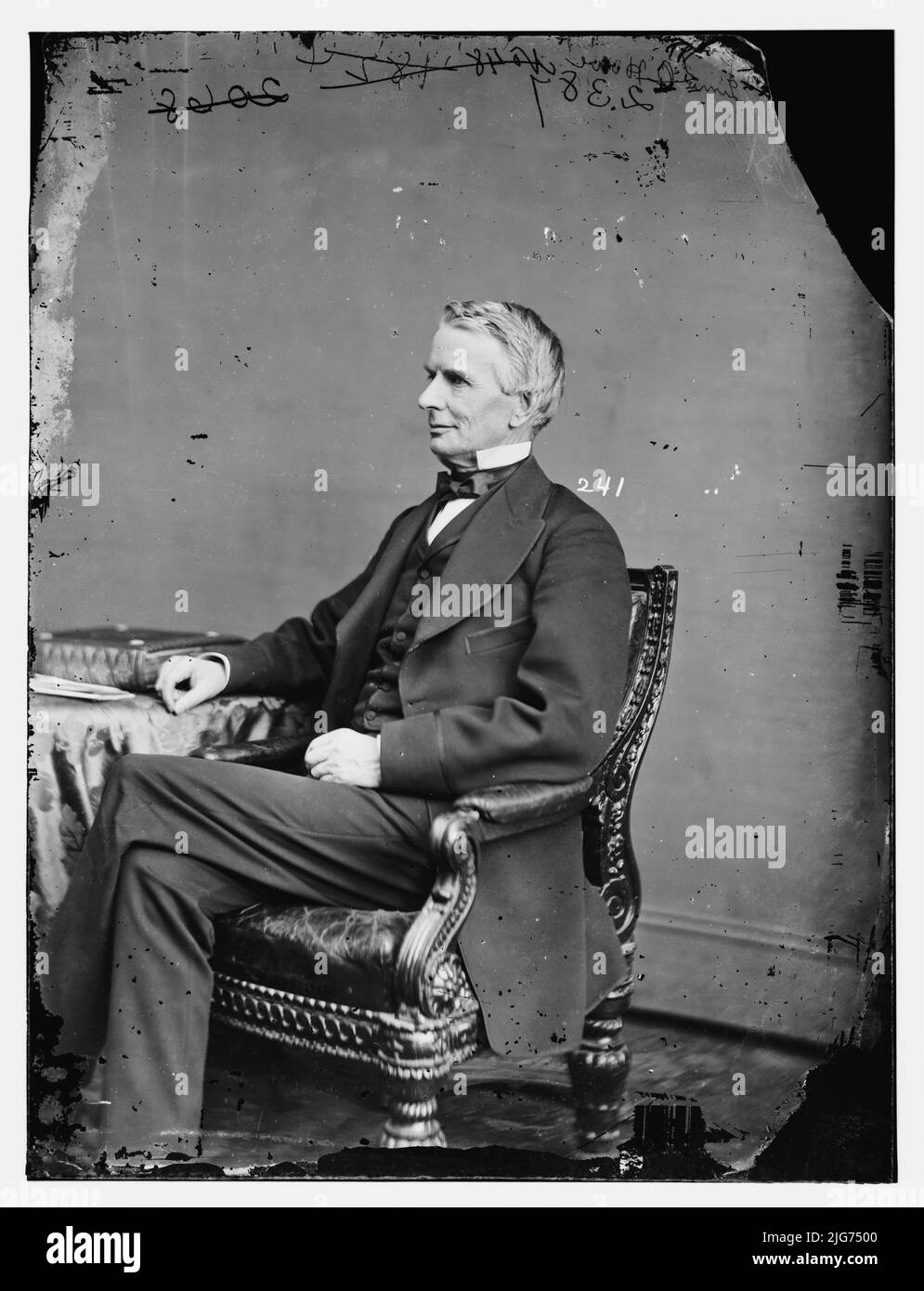 Hon. Timothy O. Howe of Wisc., between 1860 and 1875. [Postmaster ...