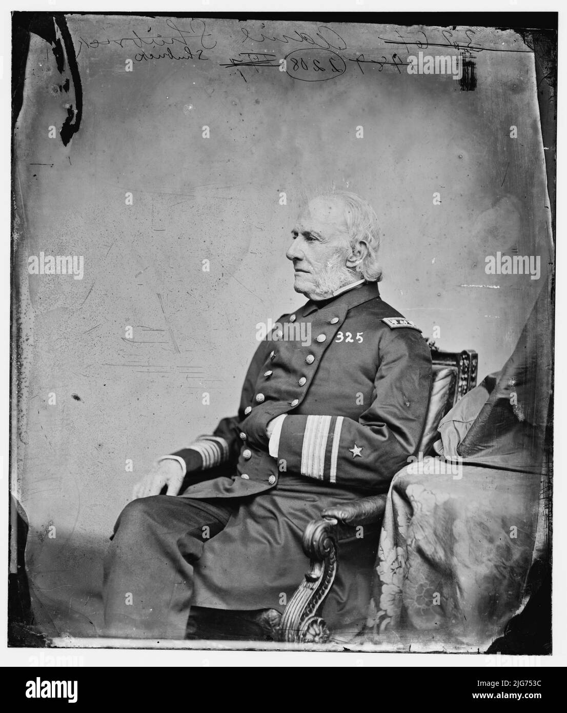 Adml. W.B. Shubrick, U.S.N., between 1860 and 1875 Stock Photo - Alamy