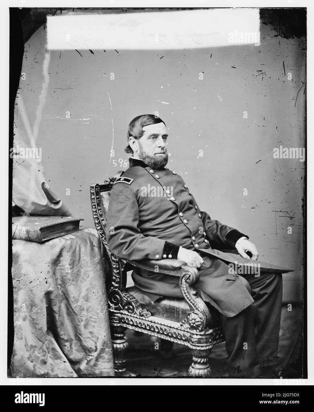Gen. Julian ?, U.S.A., between 1860 and 1875 Stock Photo - Alamy