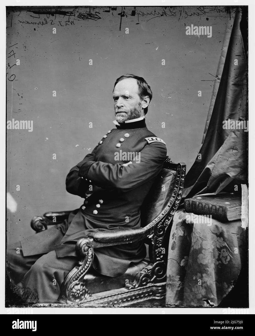 General Wm. T. Sherman, U.S.A., 1869. [Commanding General of the US ...