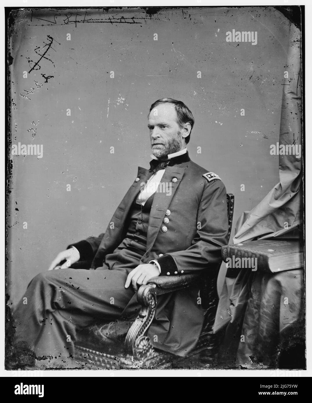 General William T. Sherman, U.S.A., 1869. [Commanding General of the US ...