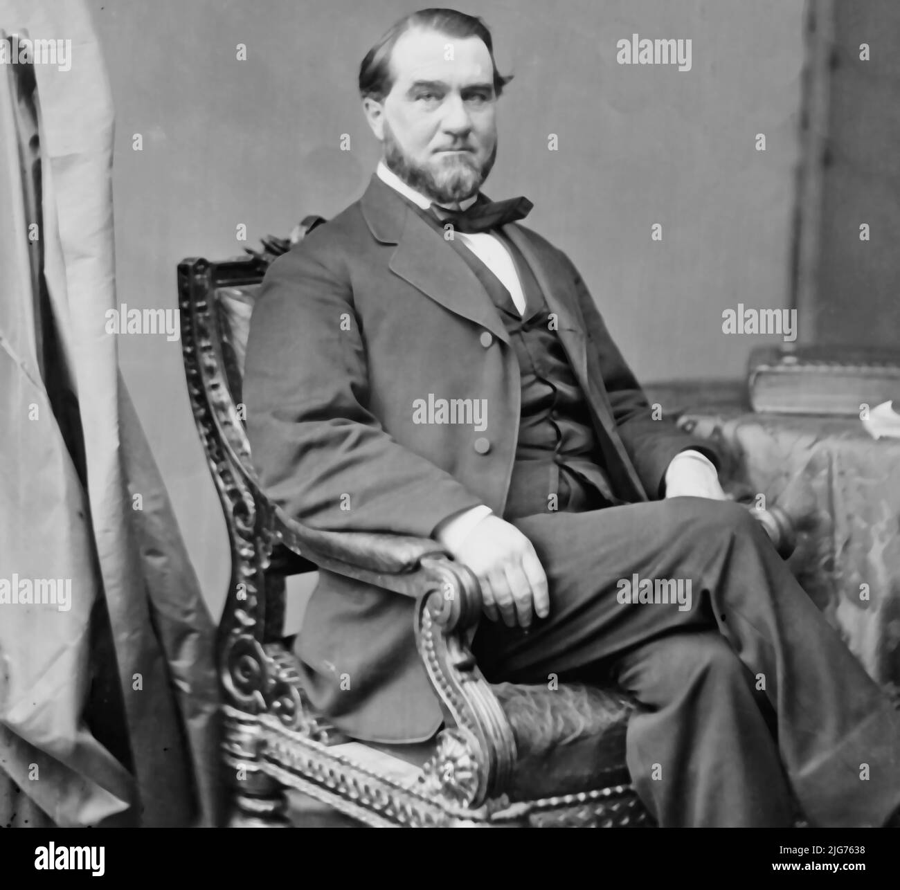 Hon. John Pool, between 1860 and 1875 Stock Photo - Alamy