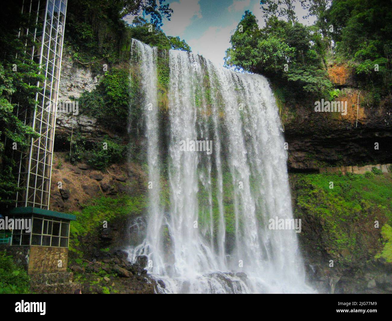 Dambri Waterfall at Bao Loc, Lam Dong Province, Vietnam Stock Photo - Alamy
