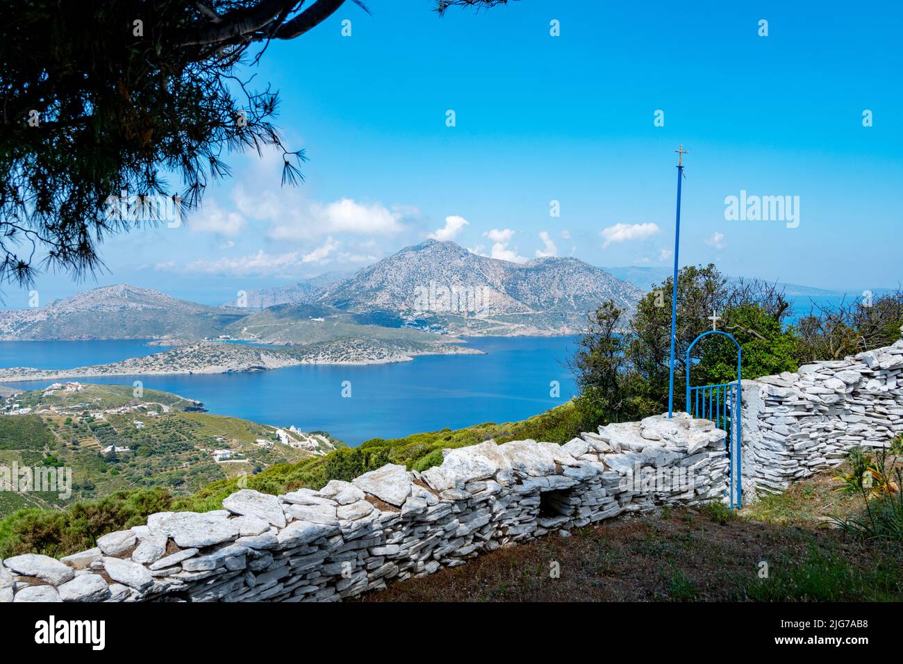 Griechenland, Insel Fourni Stock Photo - Alamy
