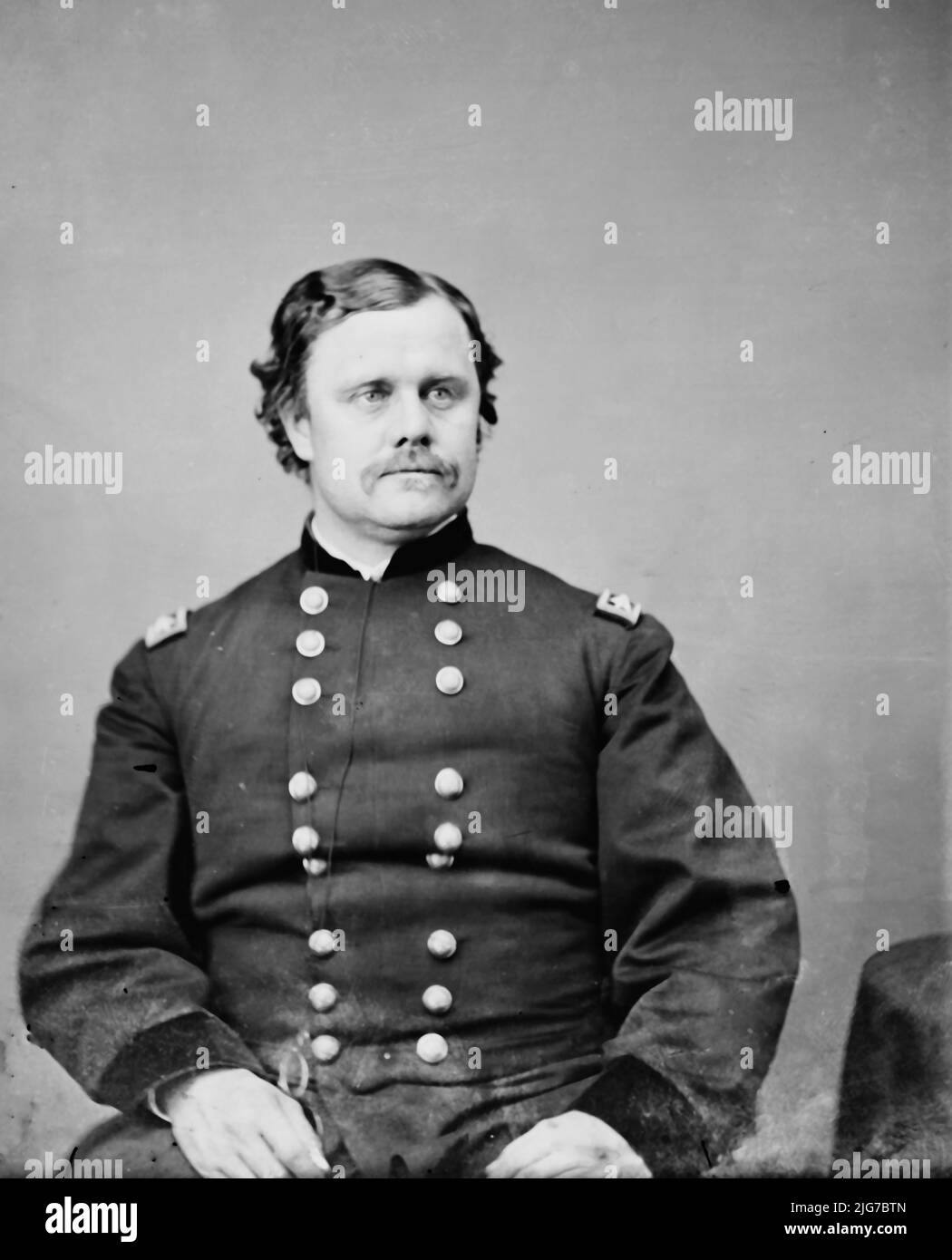Gen. Robert O. Tyler, between 1855 and 1865. [Union Army soldier ...