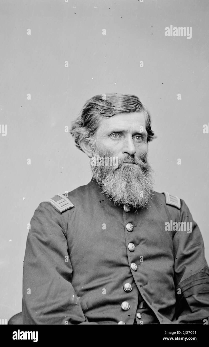 Capt. J.M. Robinson, U.S.A., between 1855 and 1865. [Union Captain of ...