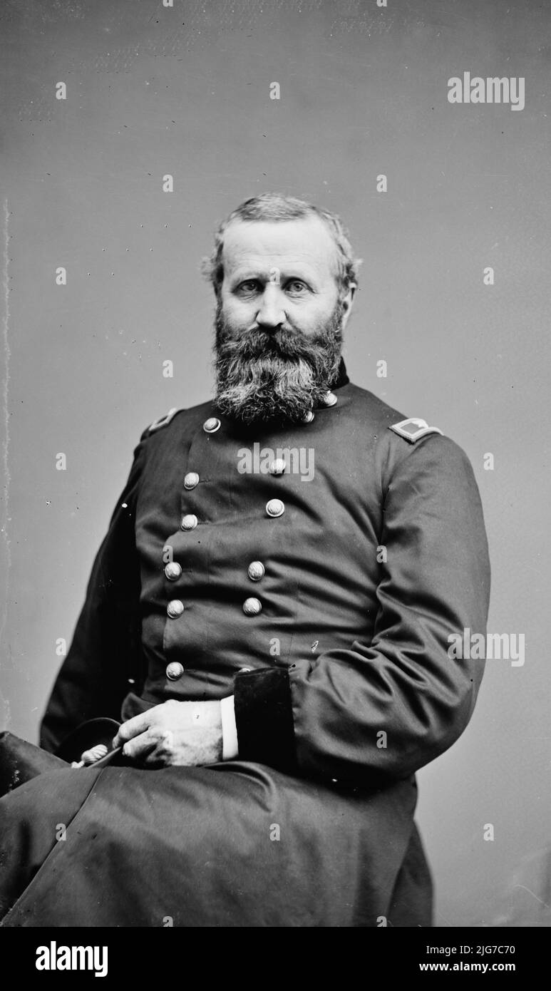 Gen. Alex Hays, between 1855 and 1865. [Union Army general in the ...