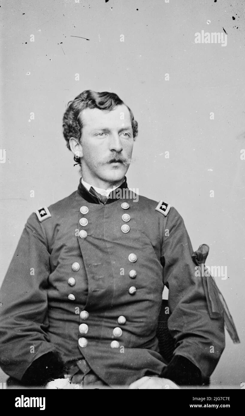 Gen. Nelson A. Miles, between 1855 and 1865. [Union Army officer ...