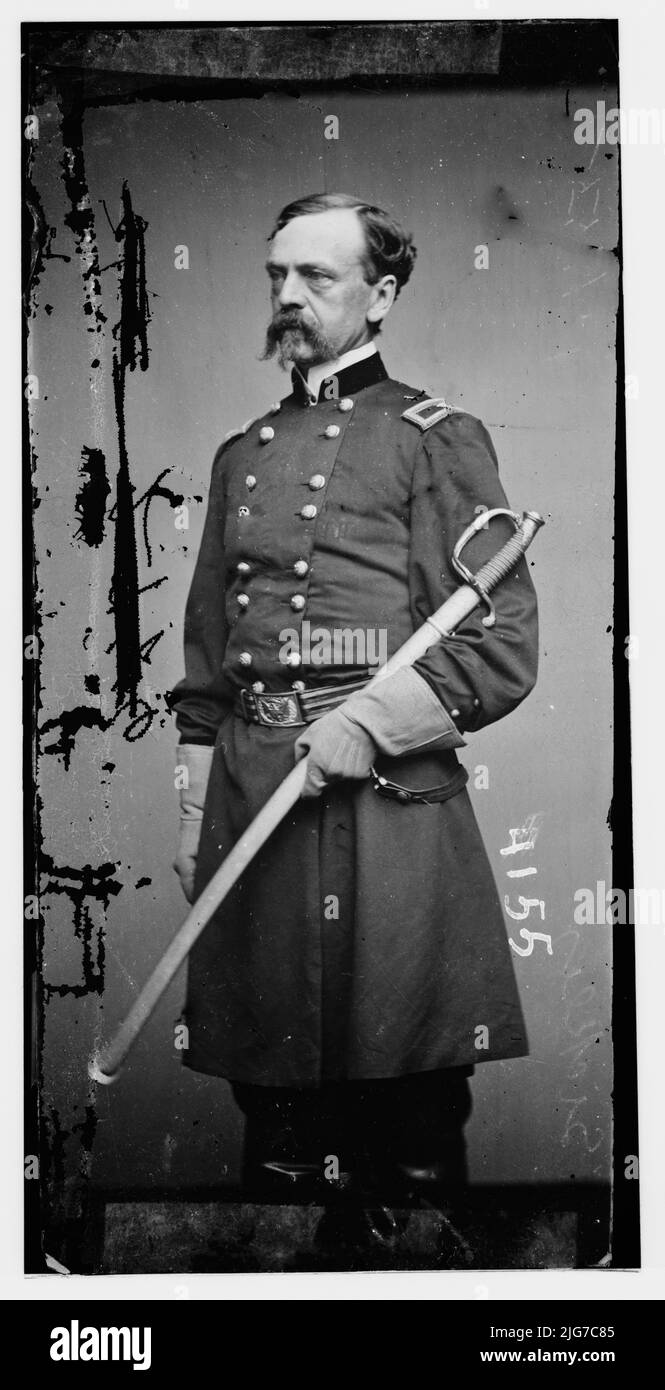 Gen. Daniel E. Sickles, between 1855 and 1865. [Politician, soldier ...