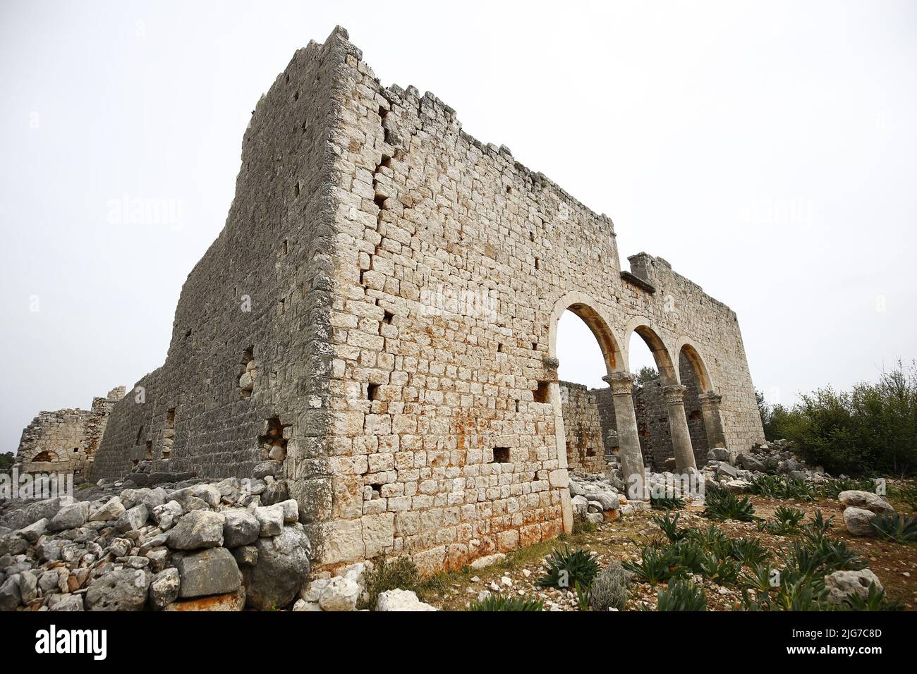 Ancient Roman Empire Structures Stock Photo - Alamy