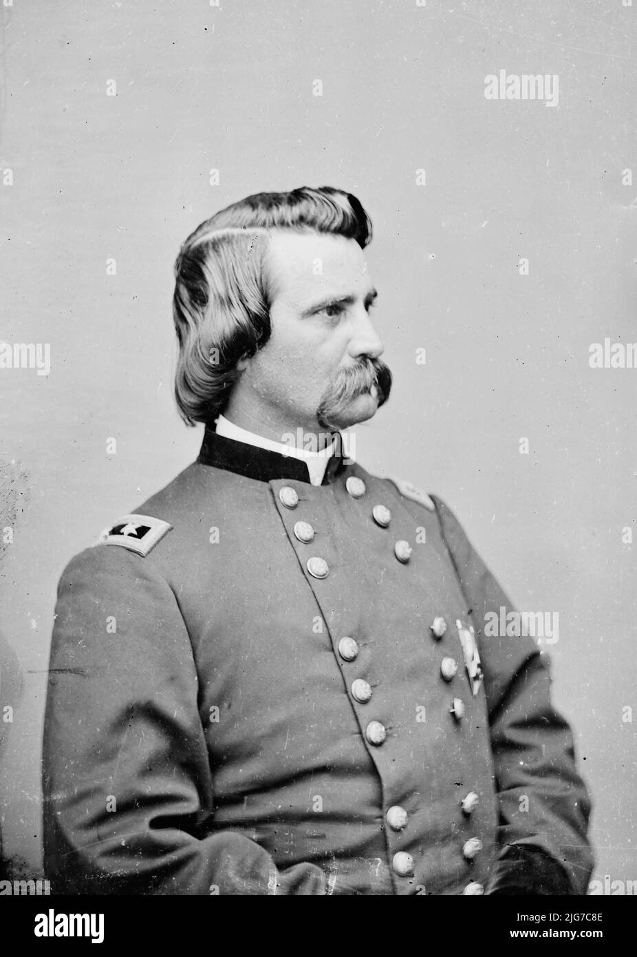 Gen. John A. Logan, between 1855 and 1865. [Soldier and politician ...