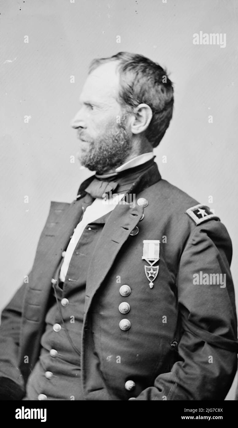 Gen wm t sherman hi-res stock photography and images - Alamy