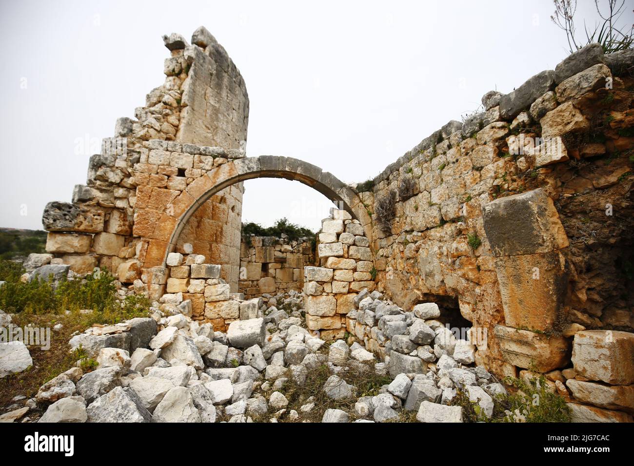 Ancient Roman Empire Structures Stock Photo - Alamy