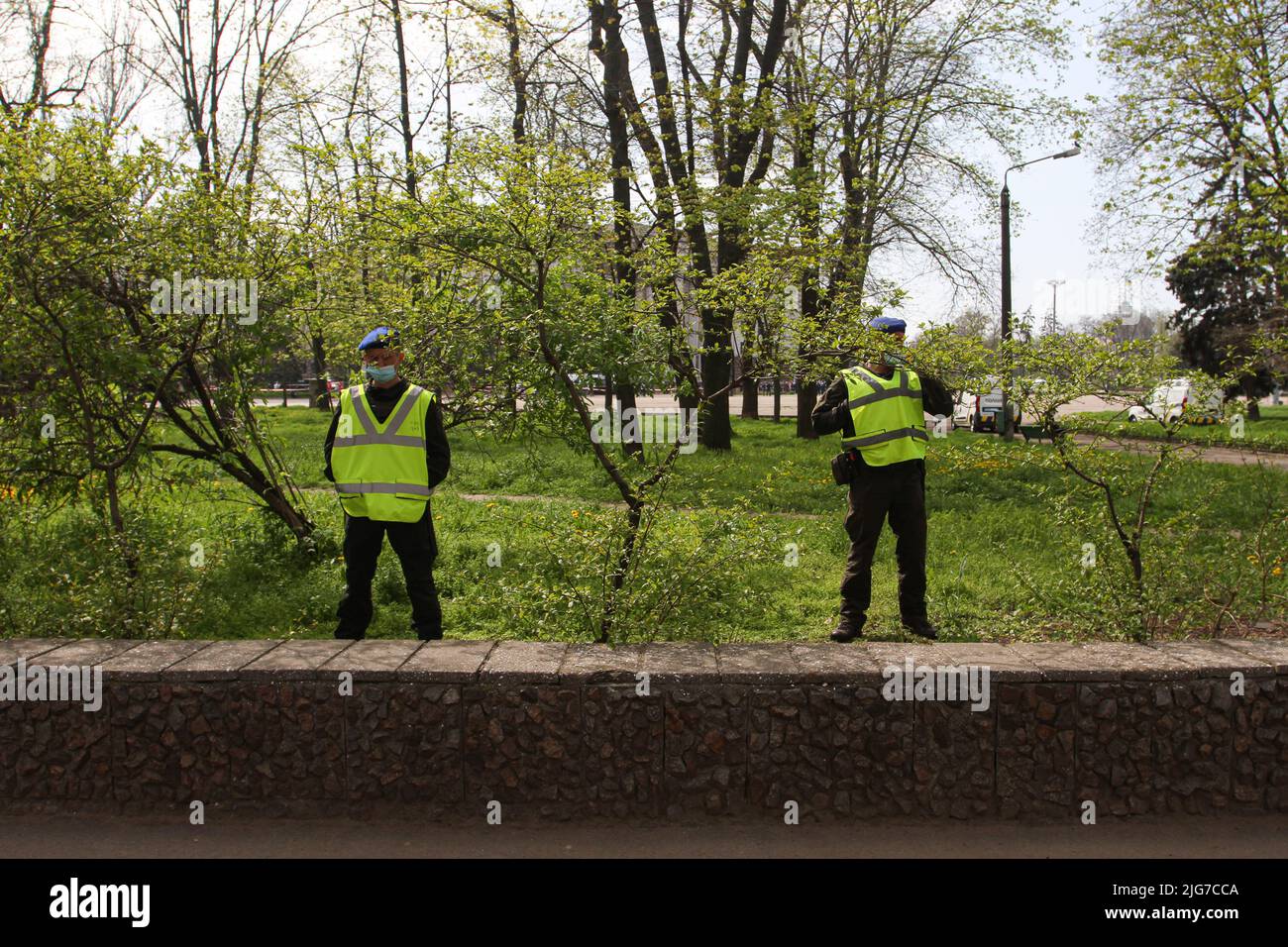 The personnel of the National Guard of Ukraine seen near the Kulykove ...