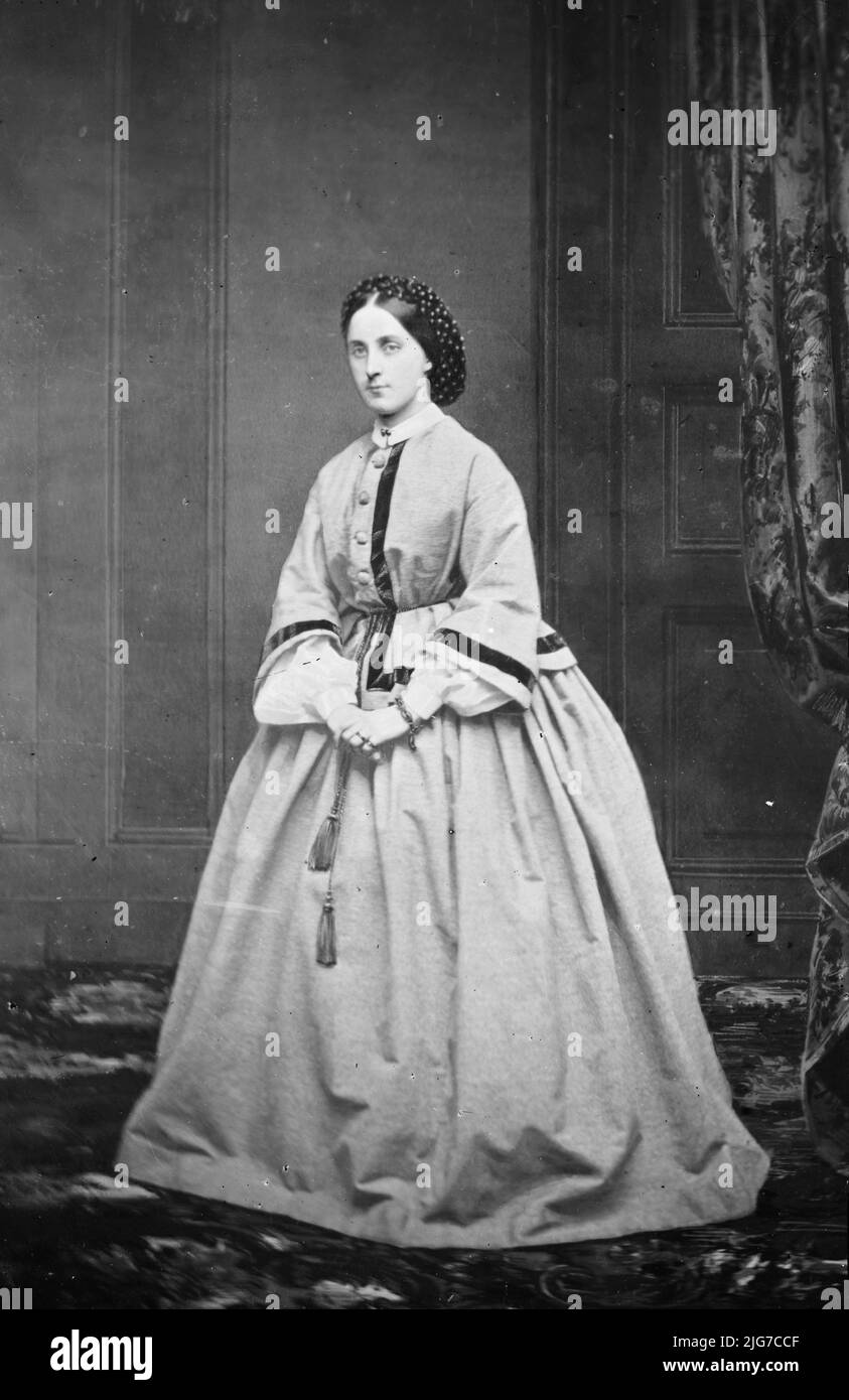 Hooped skirt Black and White Stock Photos & Images - Alamy