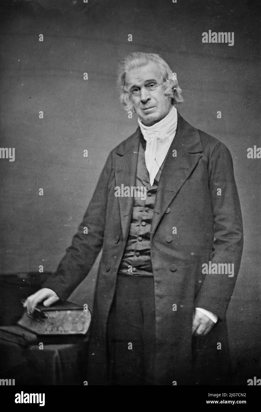 Rev. Nathan Bangs, between 1855 and 1865. [Theologian] Stock Photo - Alamy