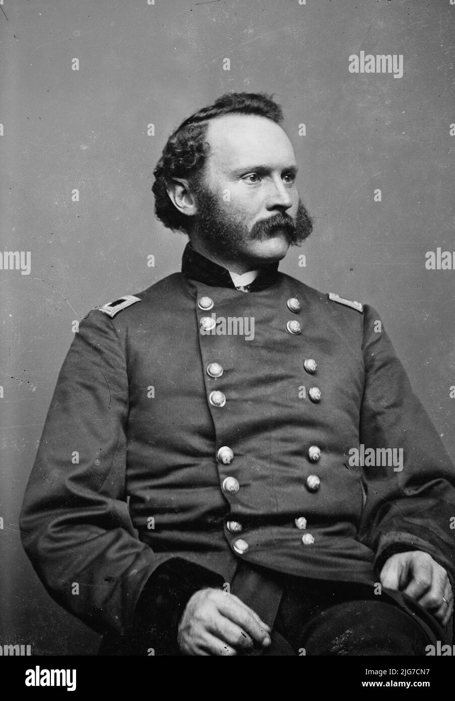 Mutton chops moustache hi-res stock photography and images - Alamy