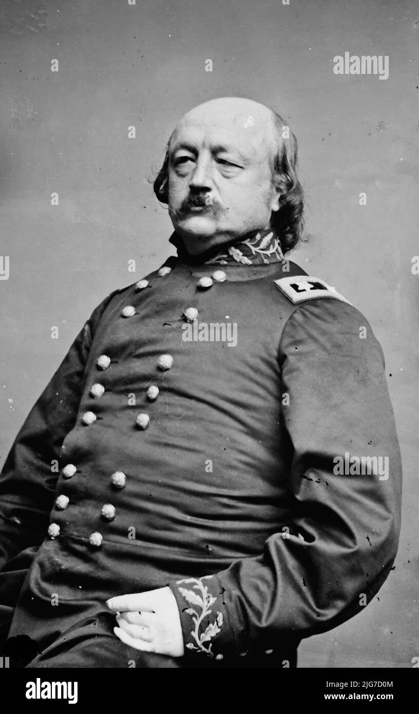 Gen. Ben. Butler, between 1855 and 1865. [Politician, lawyer ...