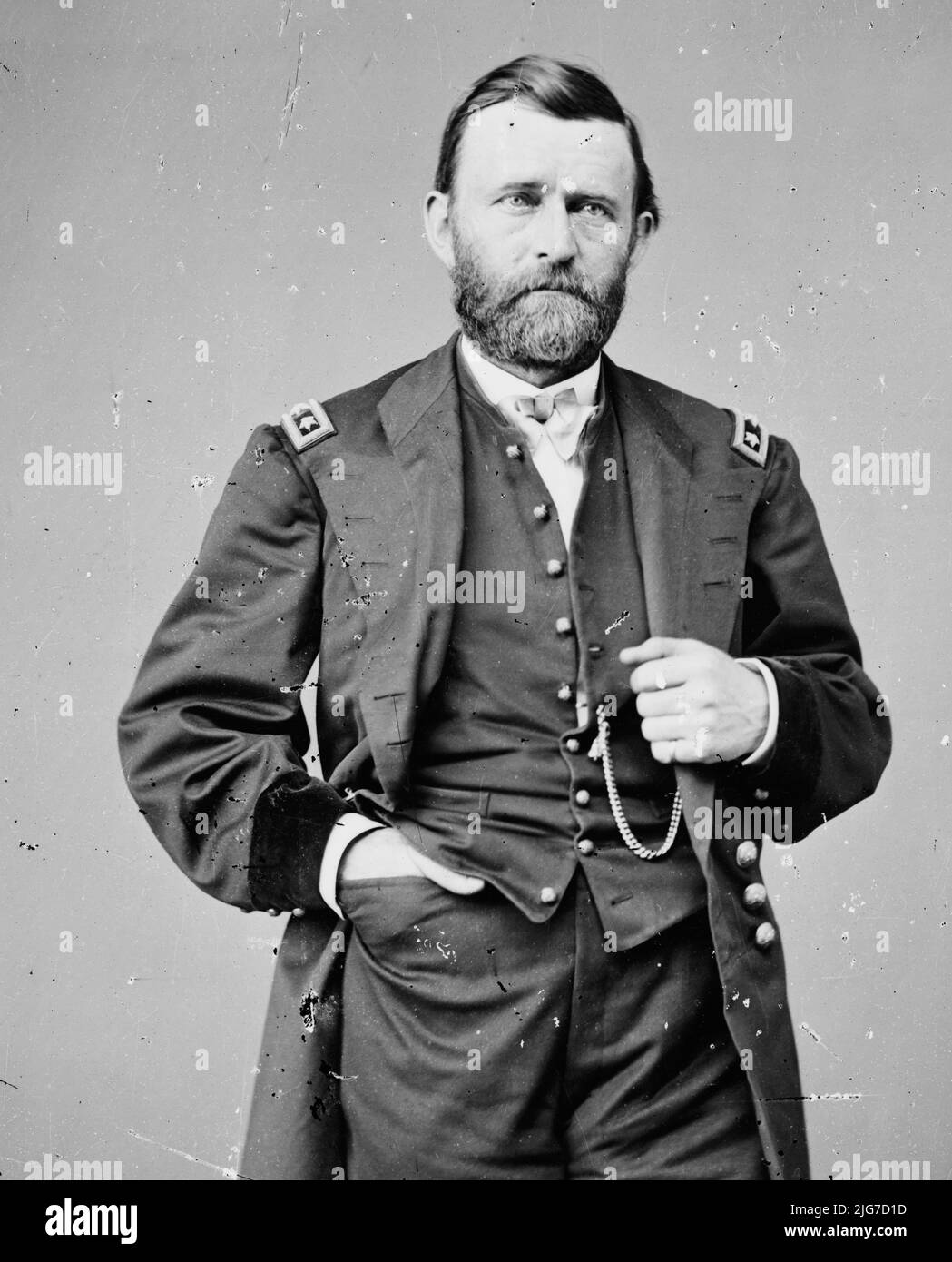 Ulysses s grant american civil war general Black and White Stock Photos ...