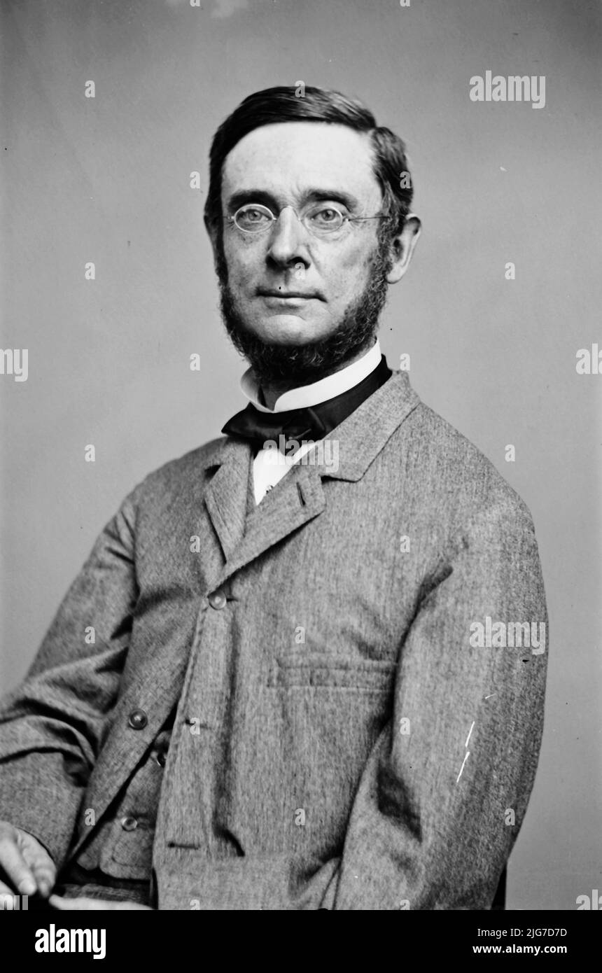 Rev. P.H. Fowler, between 1855 and 1865 Stock Photo - Alamy