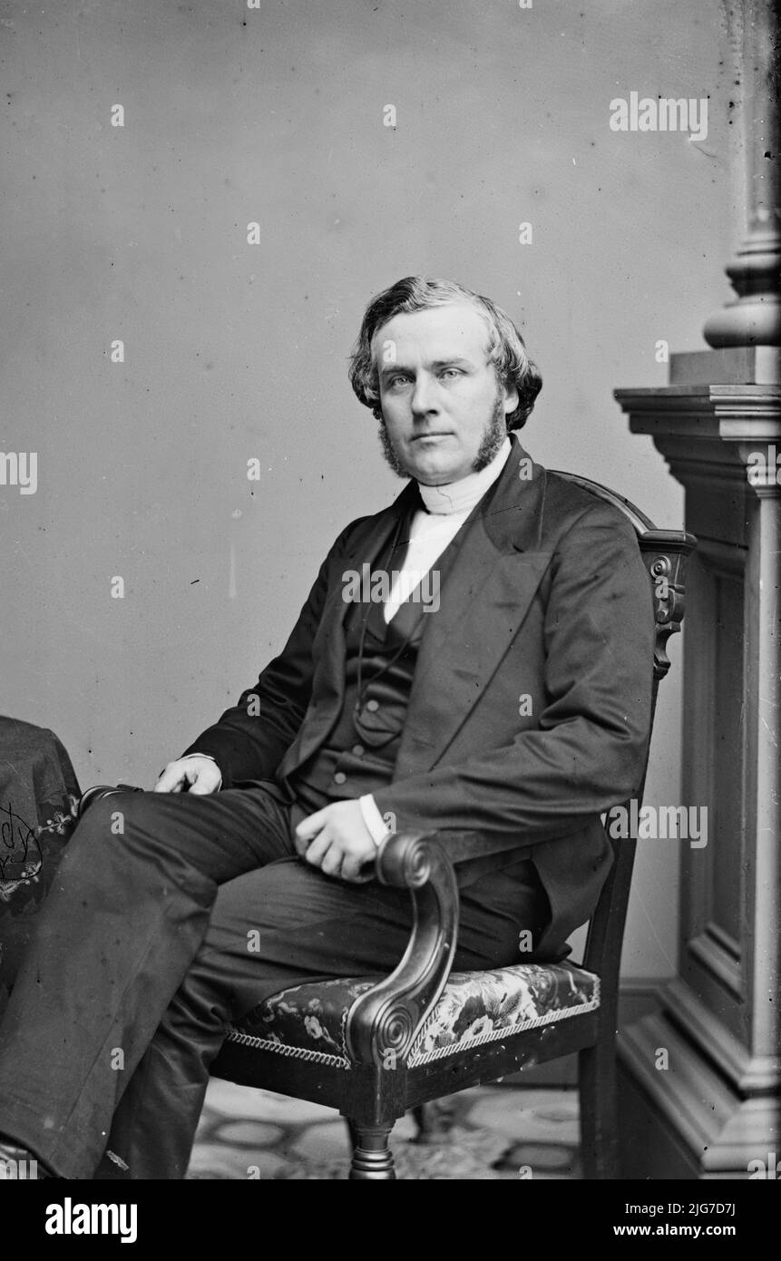 Rev. Thompson, between 1855 and 1865 Stock Photo - Alamy