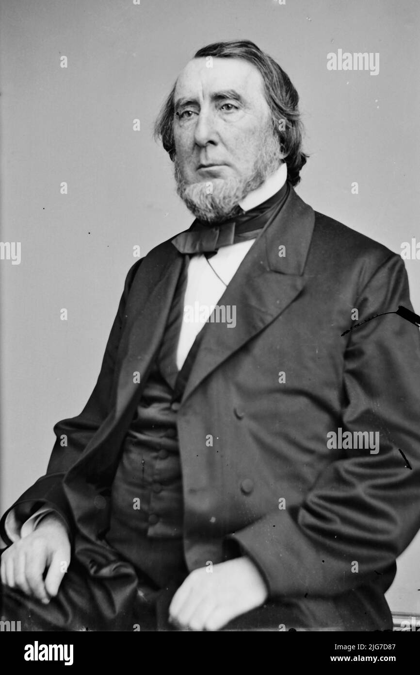 Hon. Thompson Campbell of Ill., between 1855 and 1865 Stock Photo - Alamy