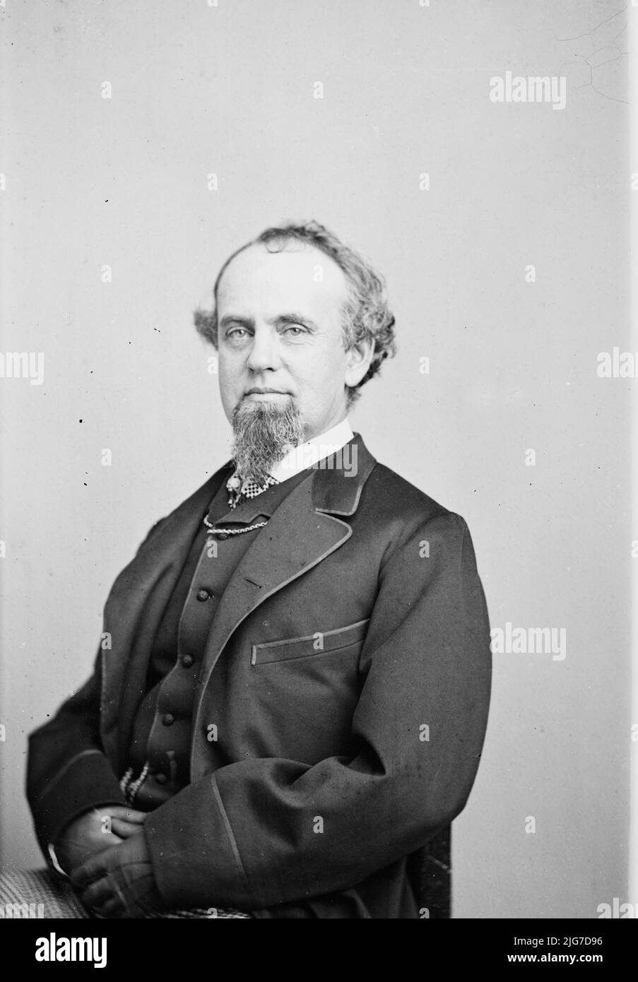 Judge Brady, between 1855 and 1865 Stock Photo - Alamy