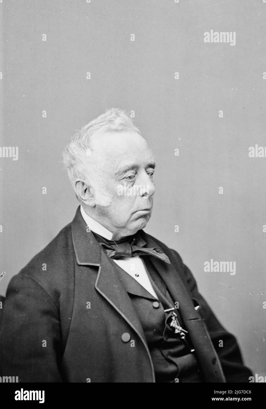 Hon. Reverdy Johnson, between 1855 and 1865. [Politician and lawyer ...