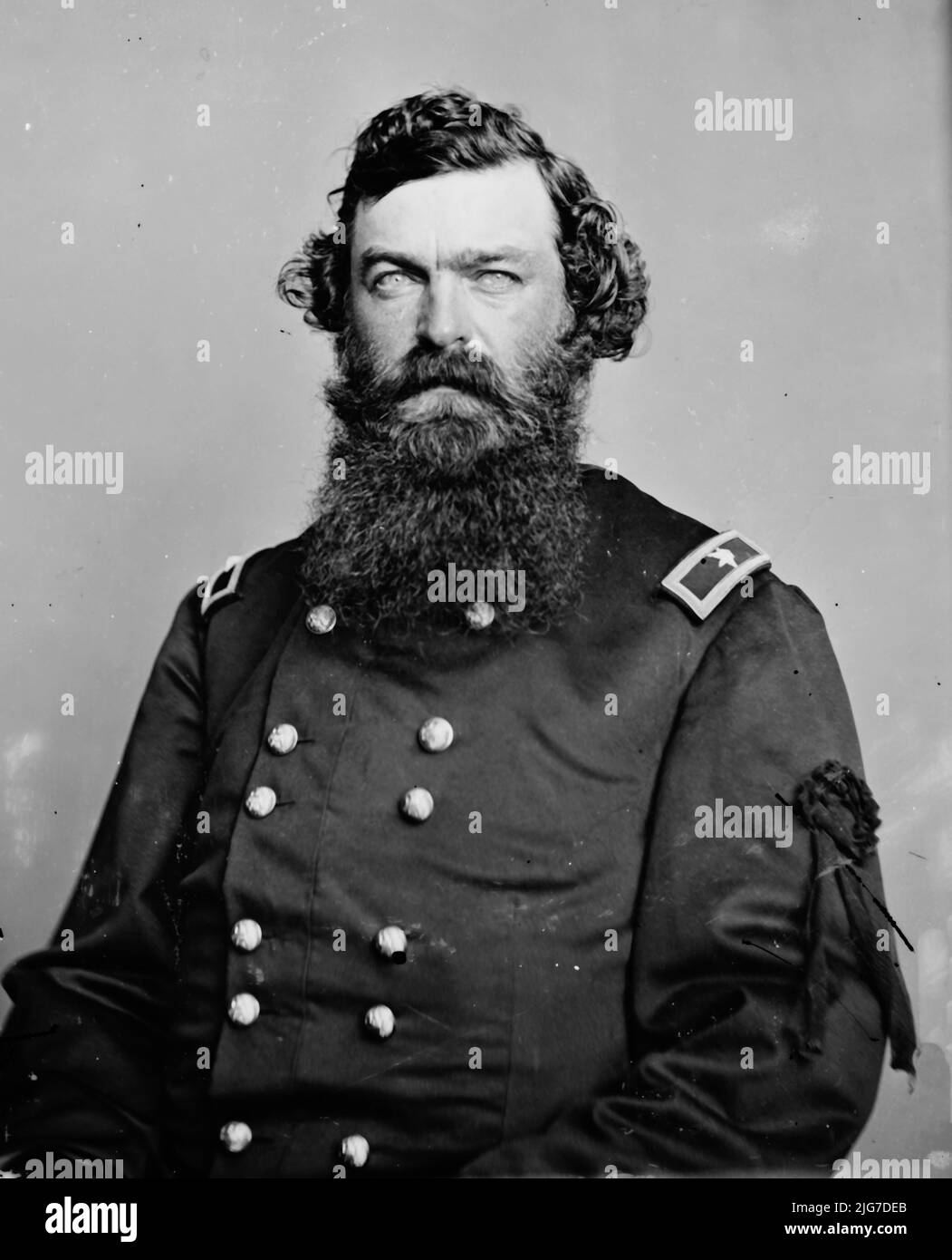 Gen. J.S. Robinson, U.S.A., between 1855 and 1865. [Politician ...