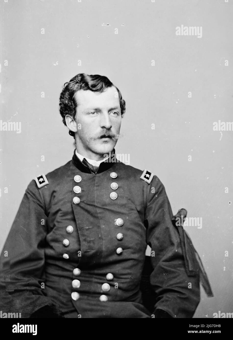 Gen. Nelson A. Miles, between 1855 and 1865. [Union Army officer ...