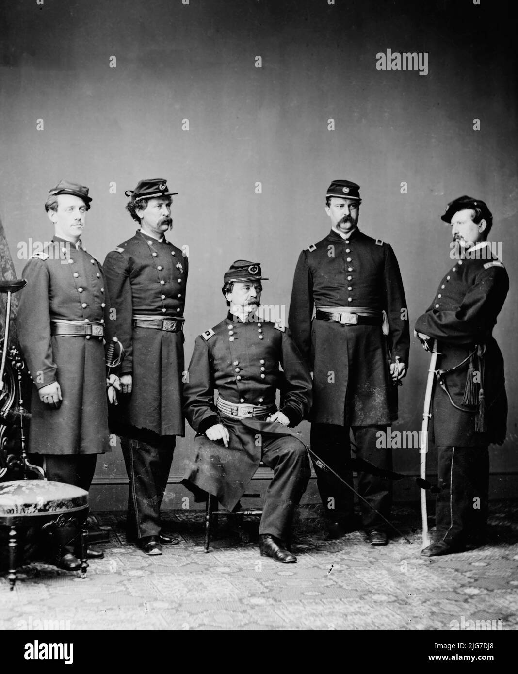 General daniel e sickles hi-res stock photography and images - Alamy