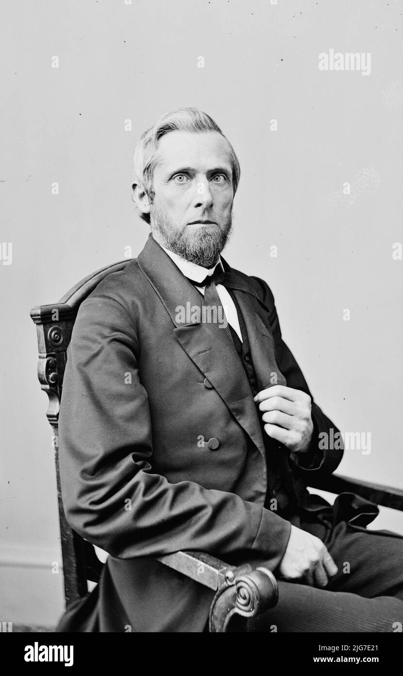 Hon. Waitman T. Willey of VA., between 1855 and 1865 Stock Photo - Alamy