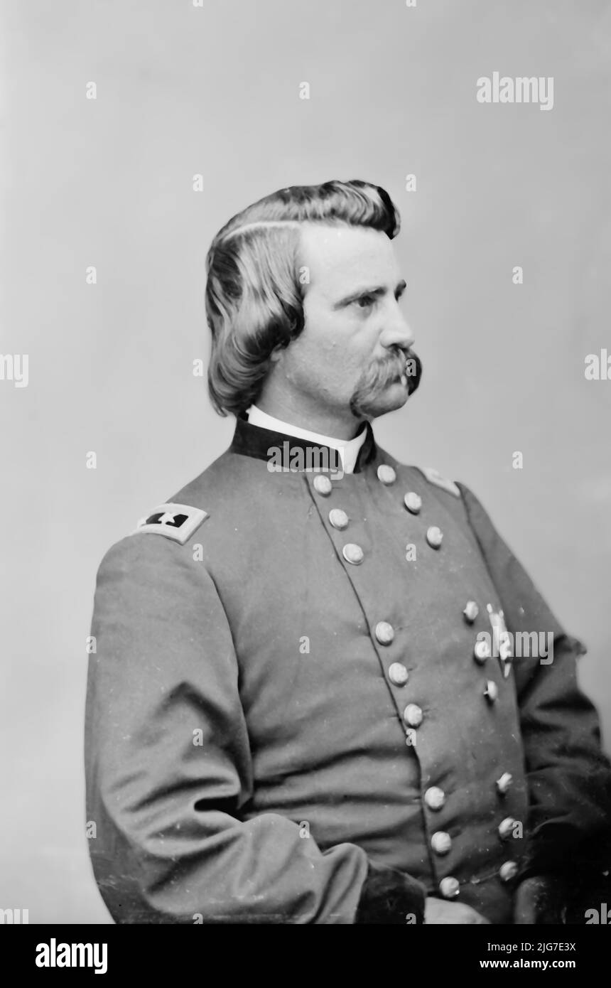 Gen. John A. Logan, between 1855 and 1865. [Soldier and politician ...
