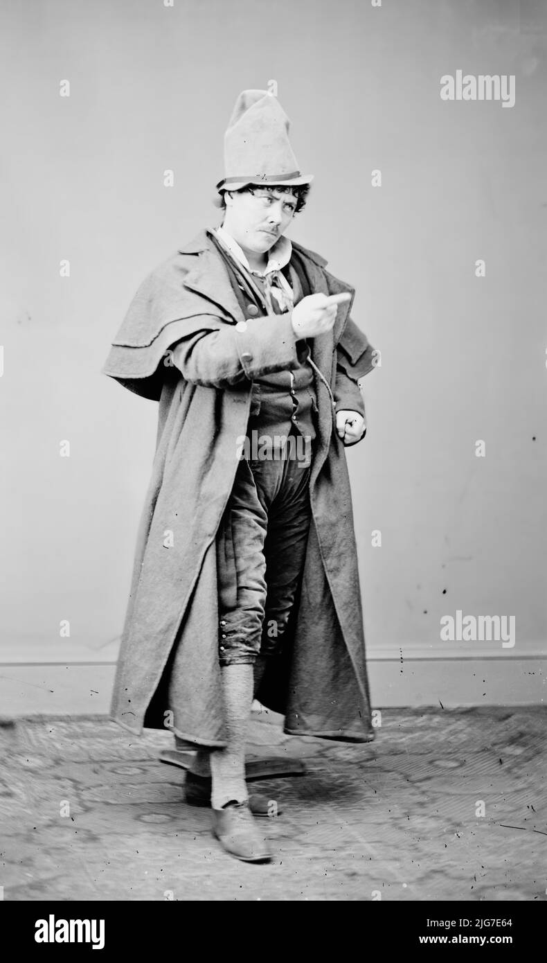 T.H. Glenney, between 1855 and 1865. [Actor] Stock Photo - Alamy